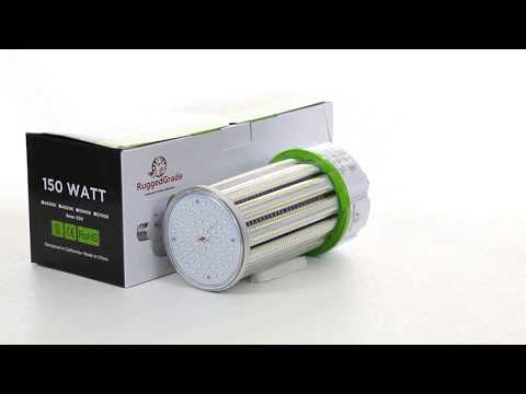 150 Watt LED Corn Cob Light Bulb - Ultra Performance 400 watt Metal Halide Replacement