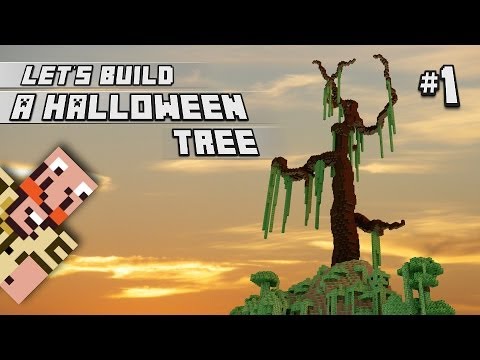 A Huge Willow Tree - Halloween 2013 Minecraft Map