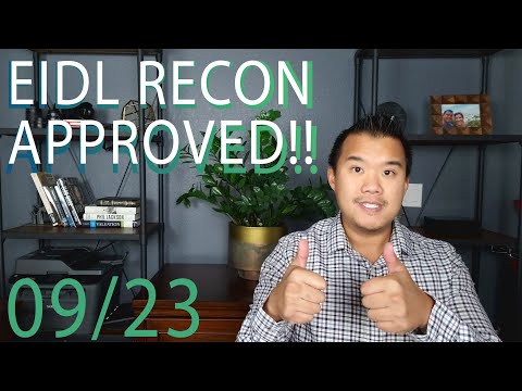 EIDL Reconsideration Approved!