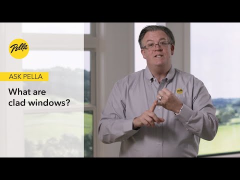 What are clad windows and how are they different?