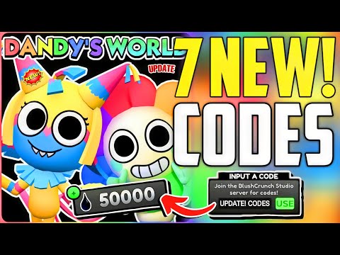 ⚠️MARCH!⚡CODES⚠️DANDY'S WORLD ROBLOX CODES 2025 - DANDYS WORLD CODES 2025