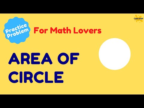 Area of Circle : Simple Explanation (with Practice Problems)