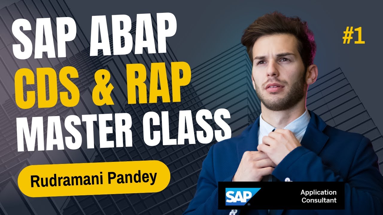 ABAP Core Data Services CDS - Installation and Implementation | Master Class - #1