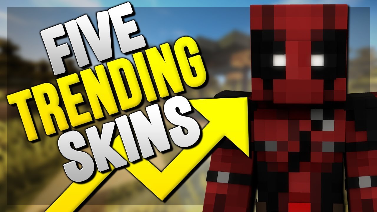 5 TRENDING MINECRAFT SKINS! (Top Minecraft Skins)