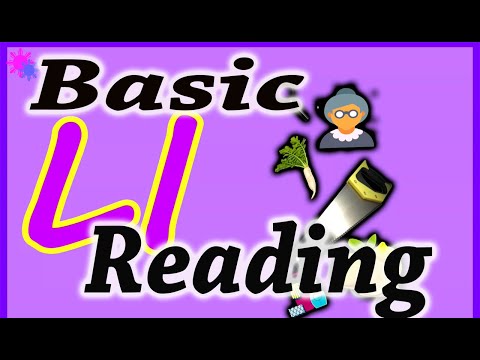 Basic Reading La Le Li Lo Lu