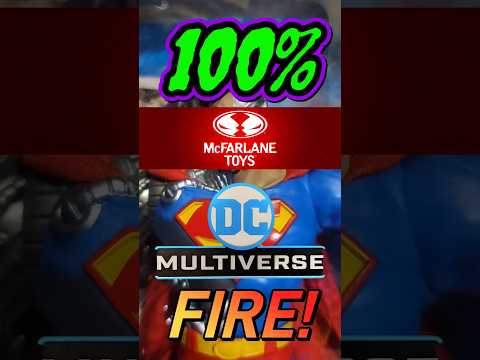 AWESOME NEW MCFARLANE TOYS ACTION FIGURE FINDS OF THE WEEK! SUPERMAN