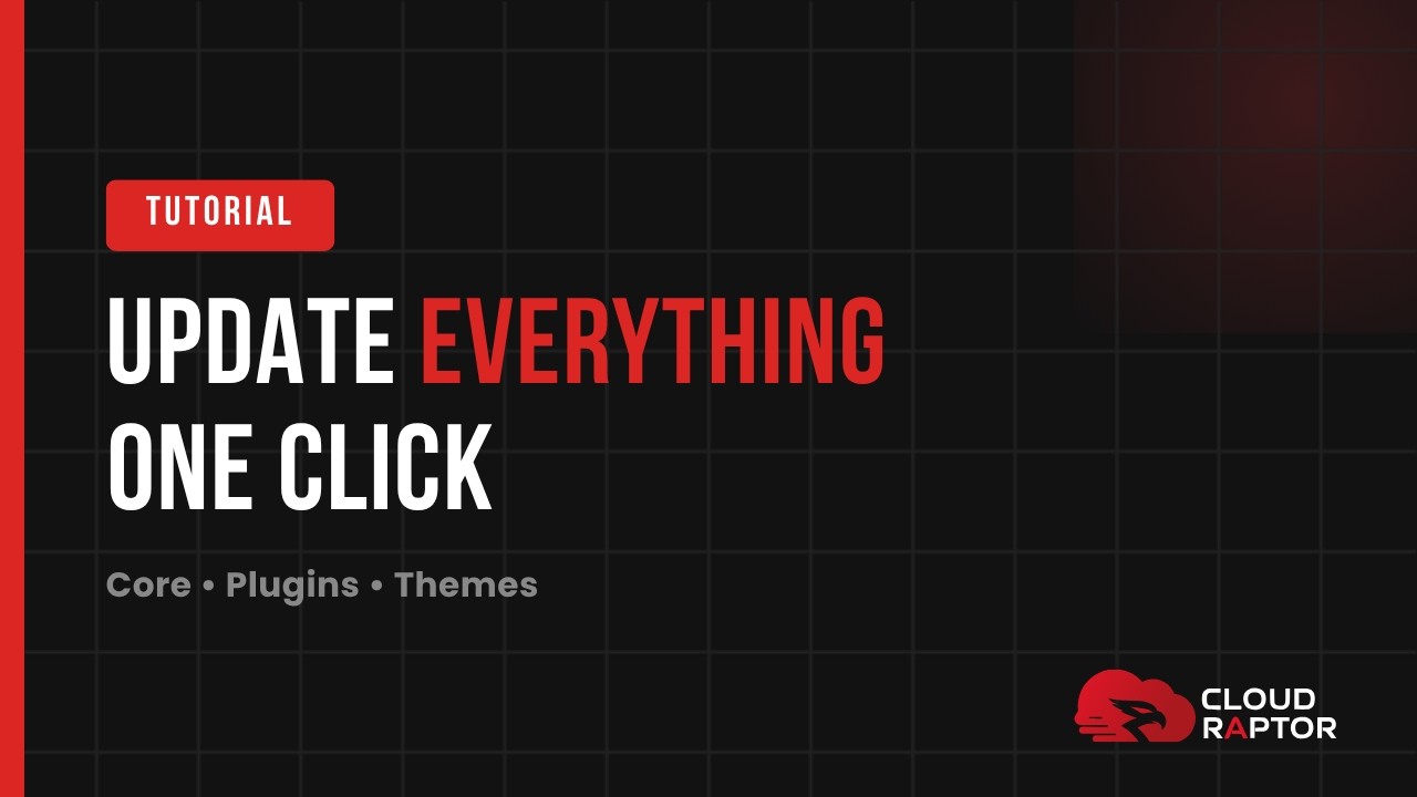 How to Update WordPress (Core, Plugins & Themes) in One Click 🚀