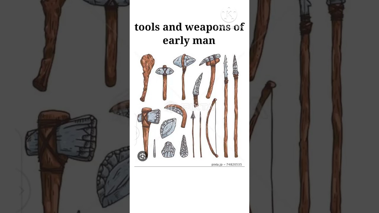 tools and weapons of early man