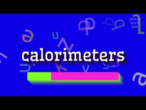 How to say "calorimeters"! (High Quality Voices)
