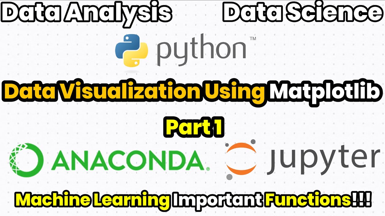 Data Visualization Using Matplotlib | Part 1 | jupyter notebook | python | One Magic Minute