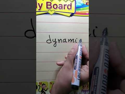 meaning of "dynamic" ????????????????