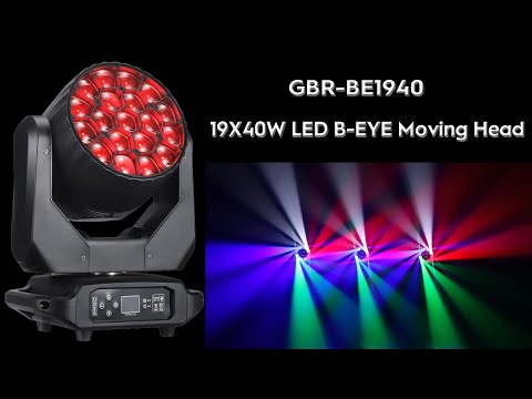 GBR-BE1940 19x40W LED B-EYE Moving Head Light