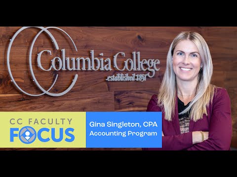 Explore Accounting Degrees at CC - Insights from Associate Professor Gina Singleton