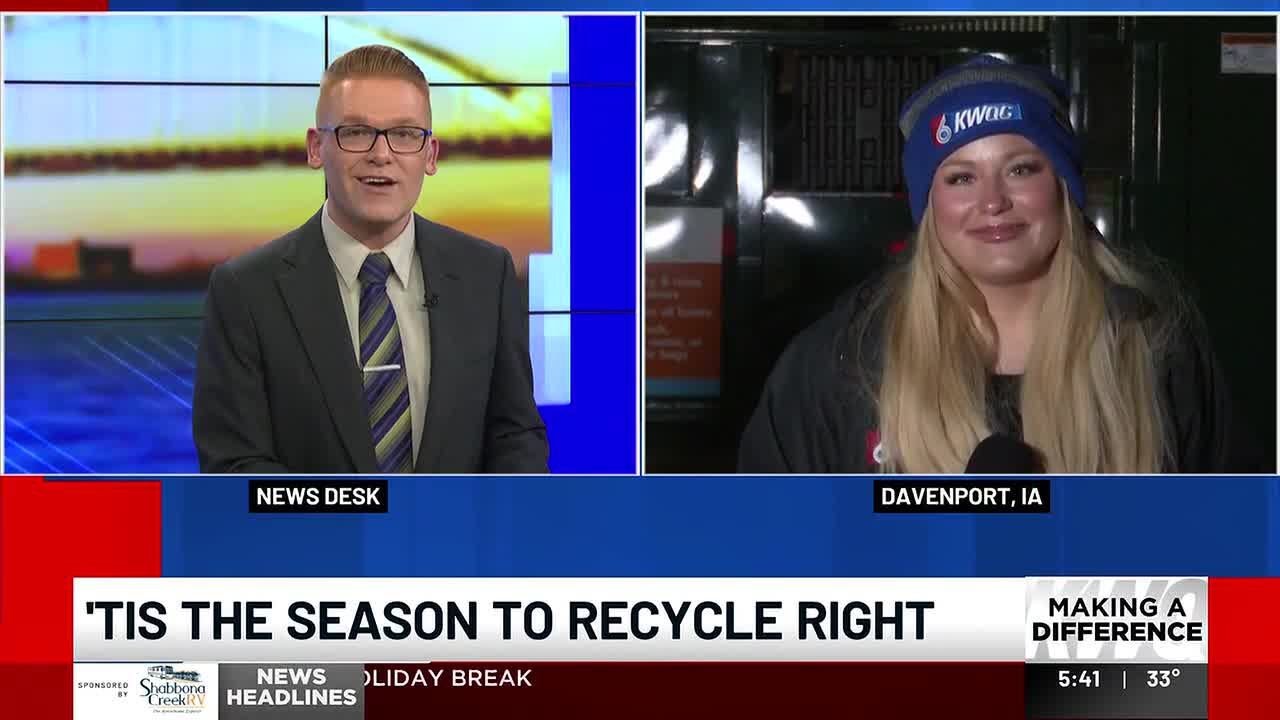 Holiday recycling tips to recycle right this season