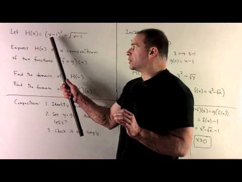 Example of Composition of Functions