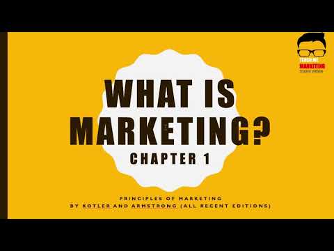 Lesson 1: What is Marketing?