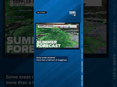 Summer will likely be warm and dry in western Washington