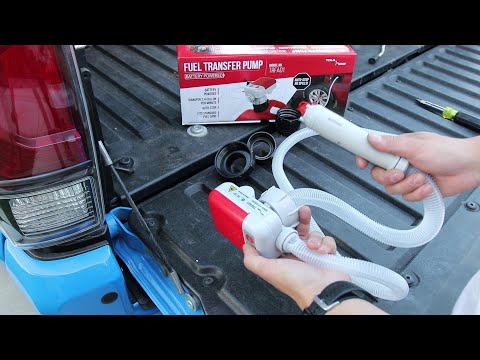 Terapump battery powered fuel transfer pump. TRFA01