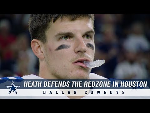 Jeff Heath defends the red zone in Houston | Dallas Cowboys 2018