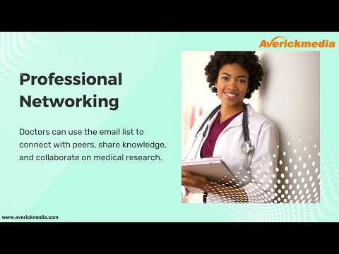 Benefits of Doctors Email List in USA - Averickmedia