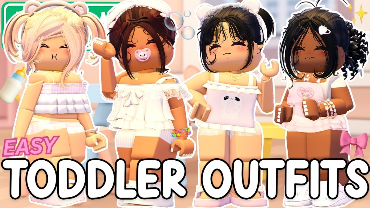 Realistic CUTE TODDLER GIRL OUTFITS & CODES For Berry Avenue!