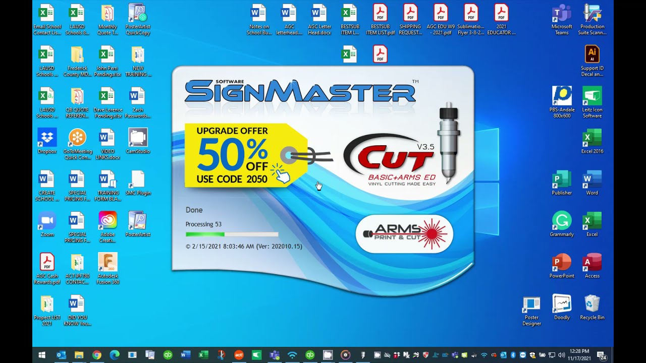 Cut Out Studio Sign Master Training Video