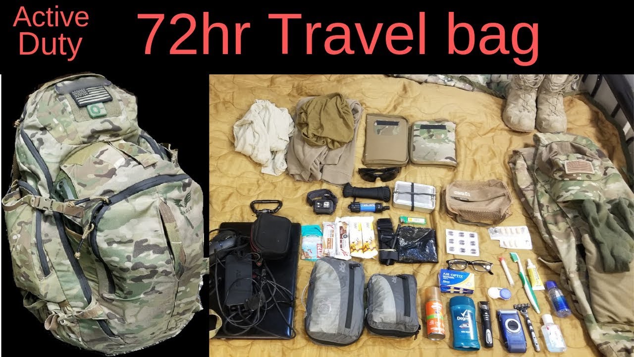72 hr Travel Bag