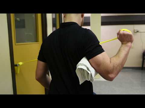 Activation Standing Shoulder External Rotation | myworkouts.io