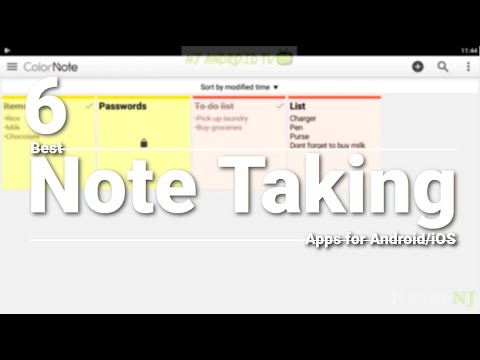 6 Best Note Taking Apps for Android/iOS
