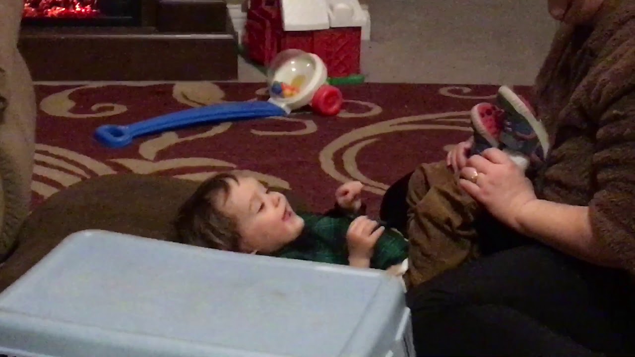 Mommy tickling Wrigley