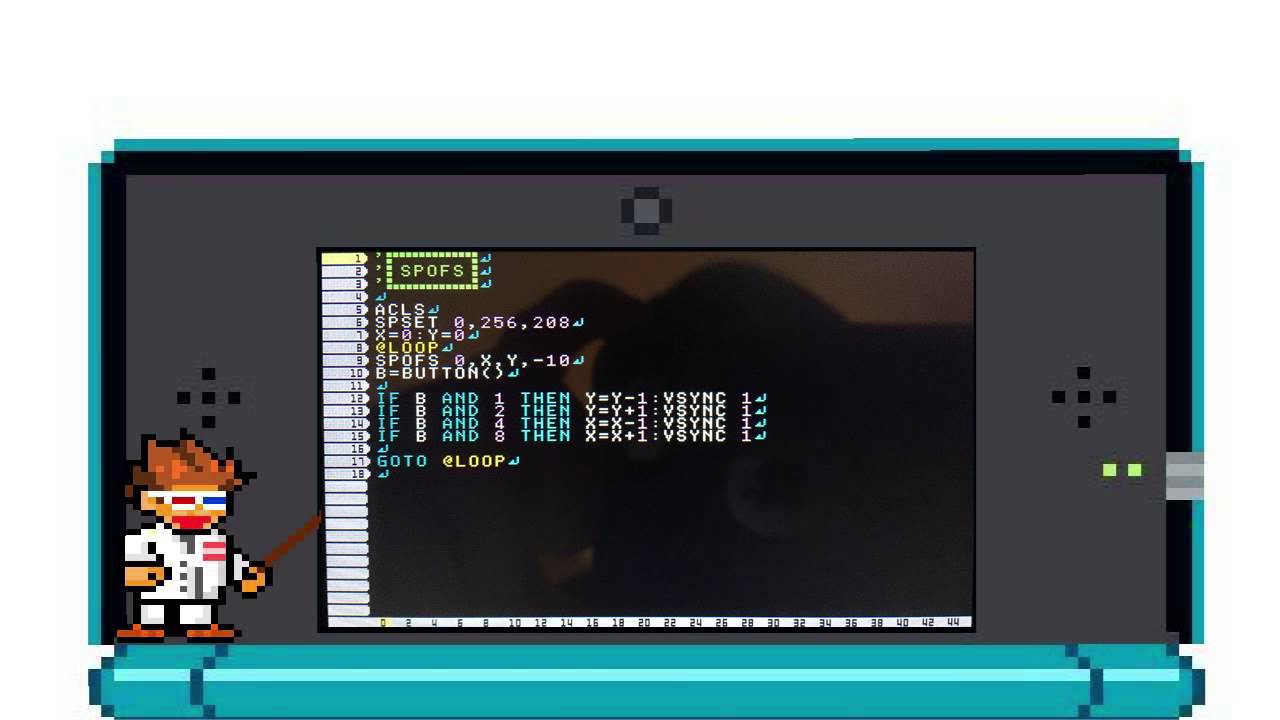 SmileBASIC Tutorials - SPOFS