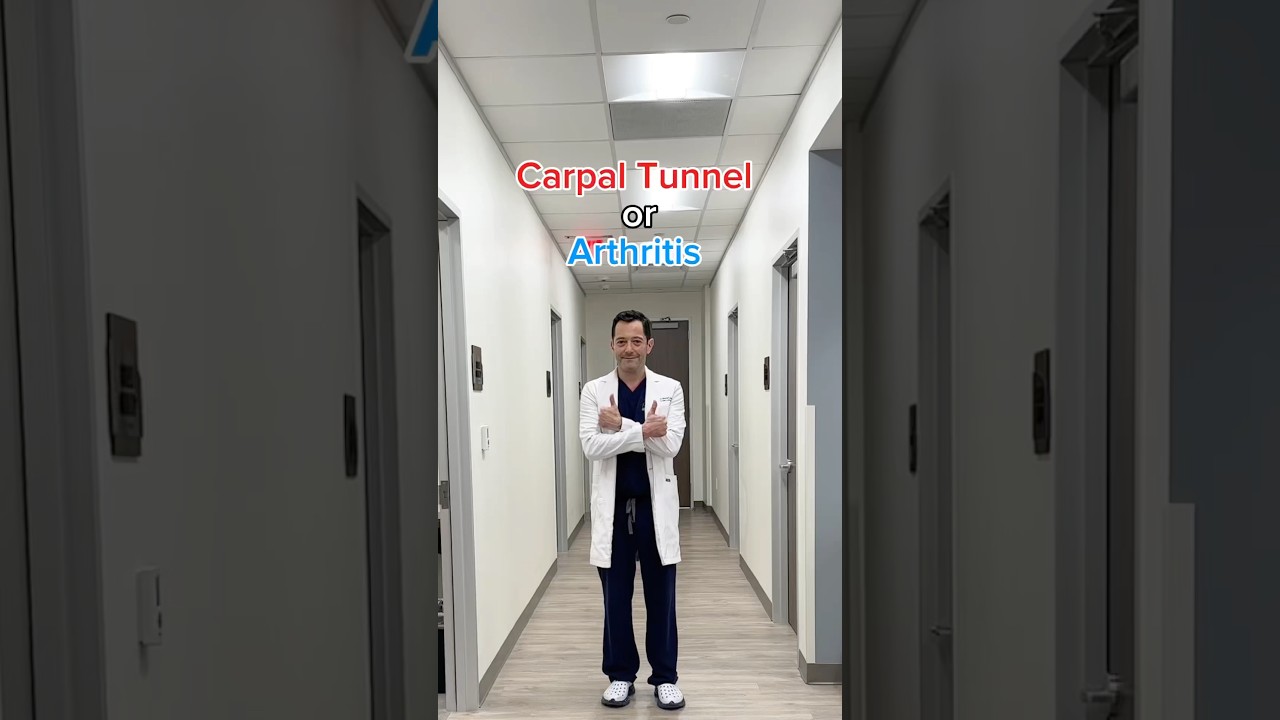 Carpal Tunnel or Arthritis? 🤔💪🏼With Microsurgeon Dr. Yvegeny Shuhatovich
