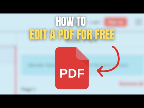 How to Edit a PDF for Free (Quick & Easy No Software Needed!)