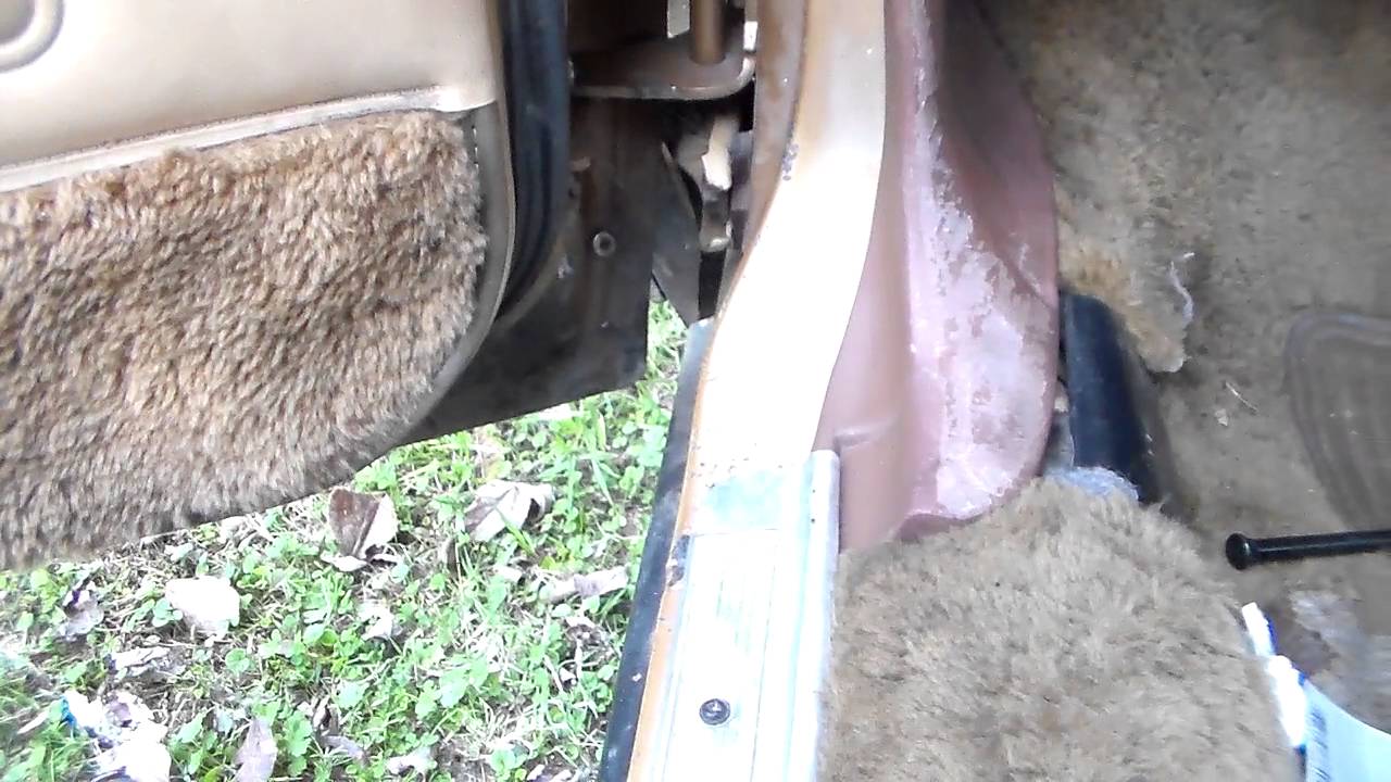 Tips for replacing GM hinge pins