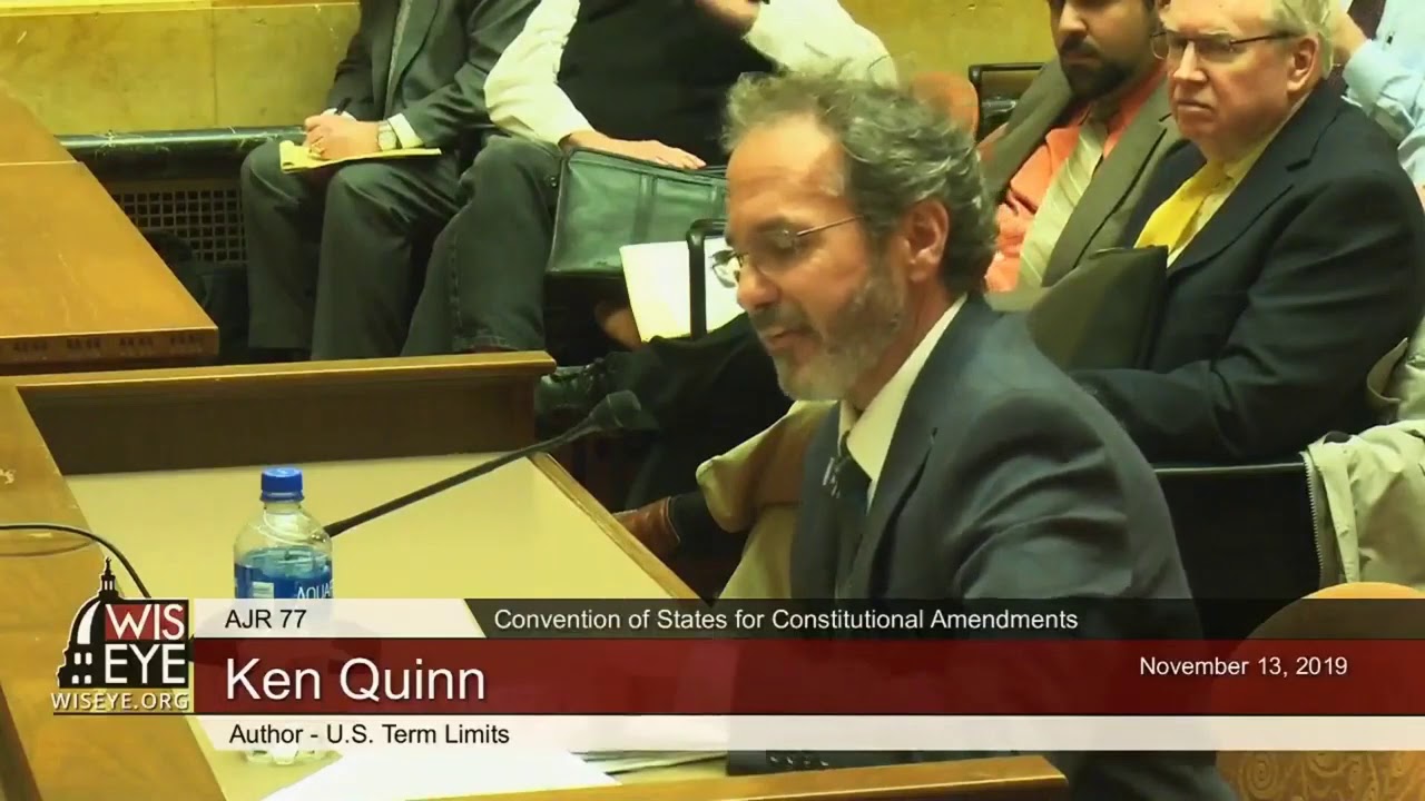 U.S. Term Limits Testifies on Behalf of an Article V Convention