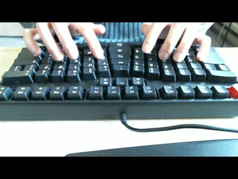 Truly Ergonomic typing demo