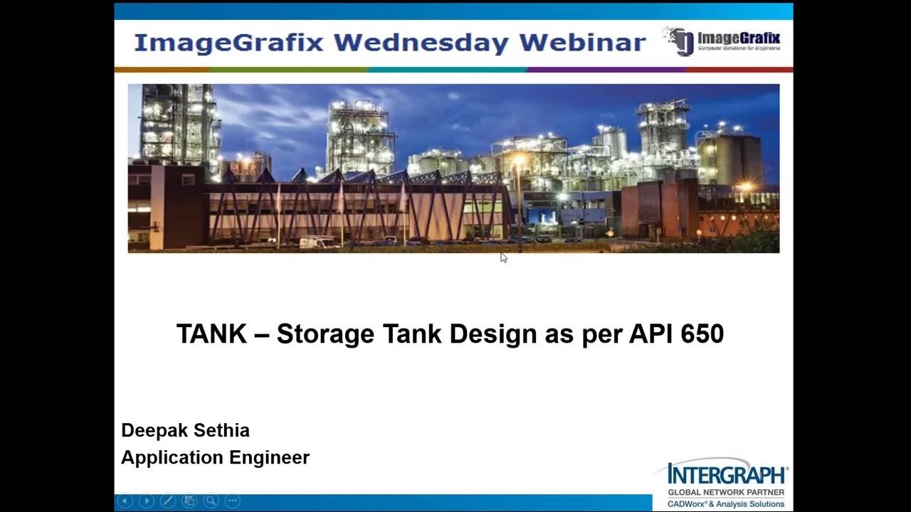 TANK – Storage Tank Design as per API 650