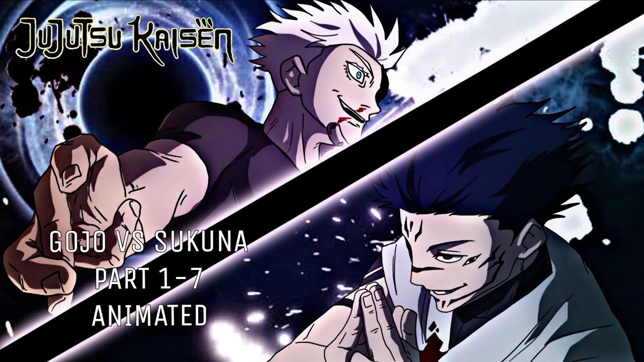 GOJO vs SUKUNA | Part 1-7 | JJK Fan Animation
