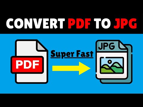 How to Convert PDF to JPG Super Fast