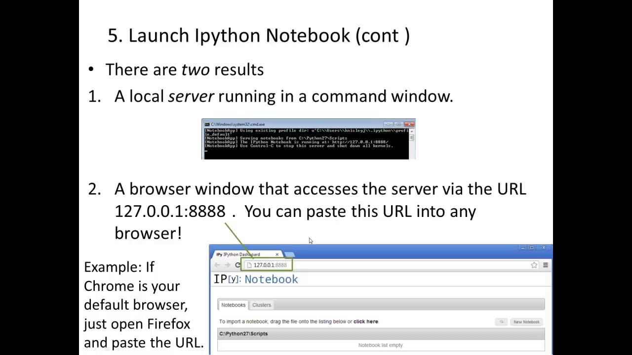 Installing PythonXY and using IPython Notebook