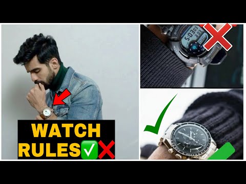Watch rules⌚️✅❌ #shorts #watch