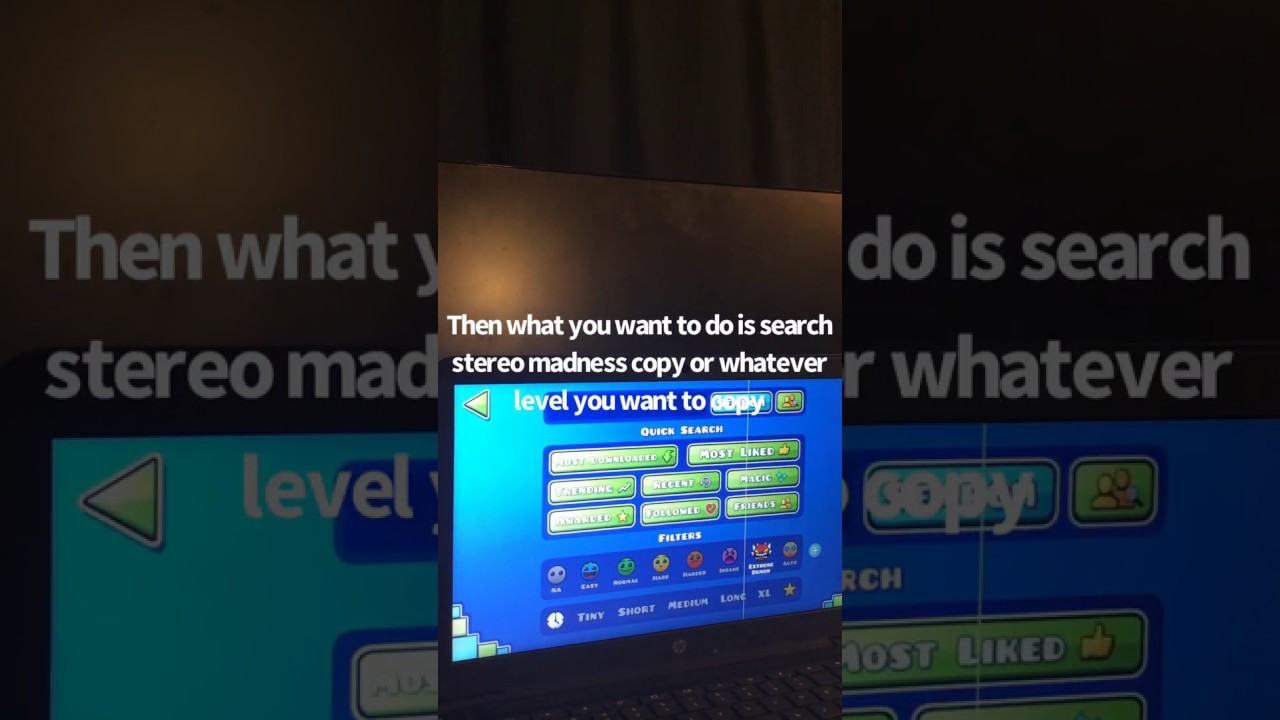 How to copy any RobTop level in gd