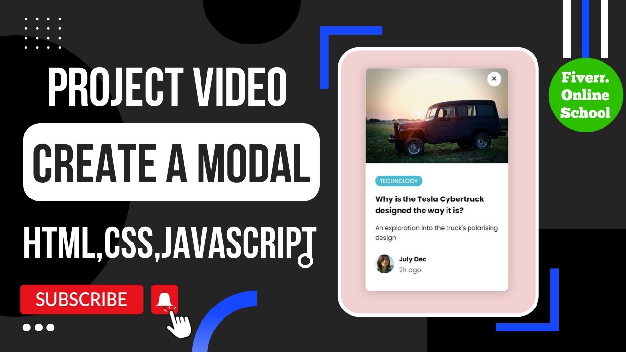 Create A Sweet Modal Using HTML,CSS,JavaScript