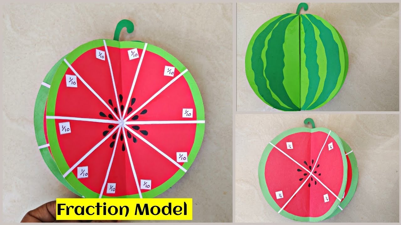 Fraction Activity|Fraction Craft |Fraction Model