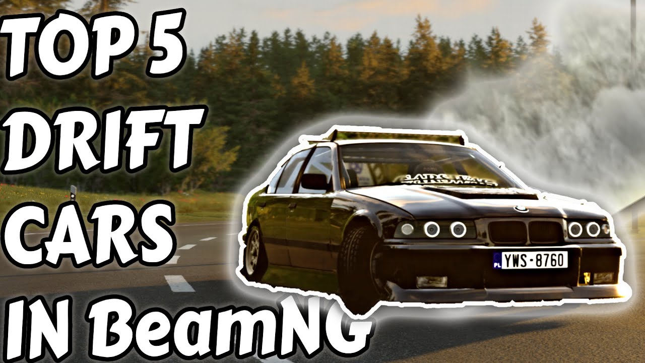 Top 5 Drift Cars 1.7 - BeamNG.drive