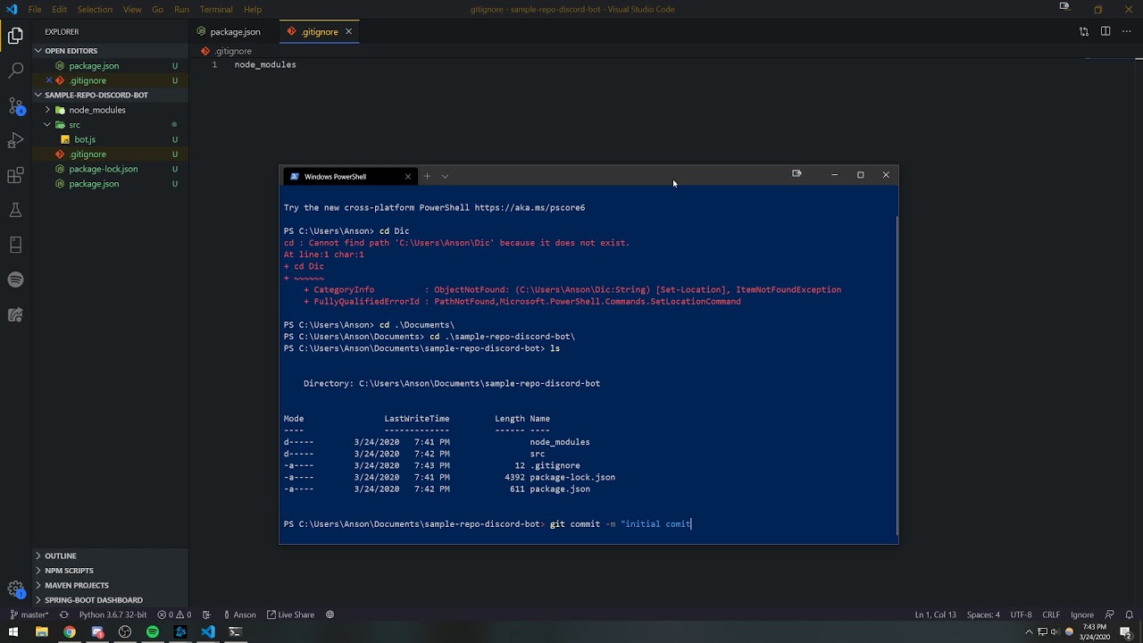 Hosting a Discord Bot 24/7 on Heroku with GitHub! Code in Description