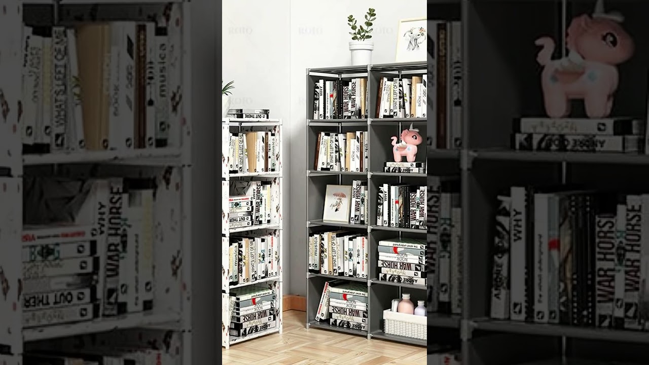 Transforme qualquer canto em uma mini biblioteca!✨📦#livros #biblioteca