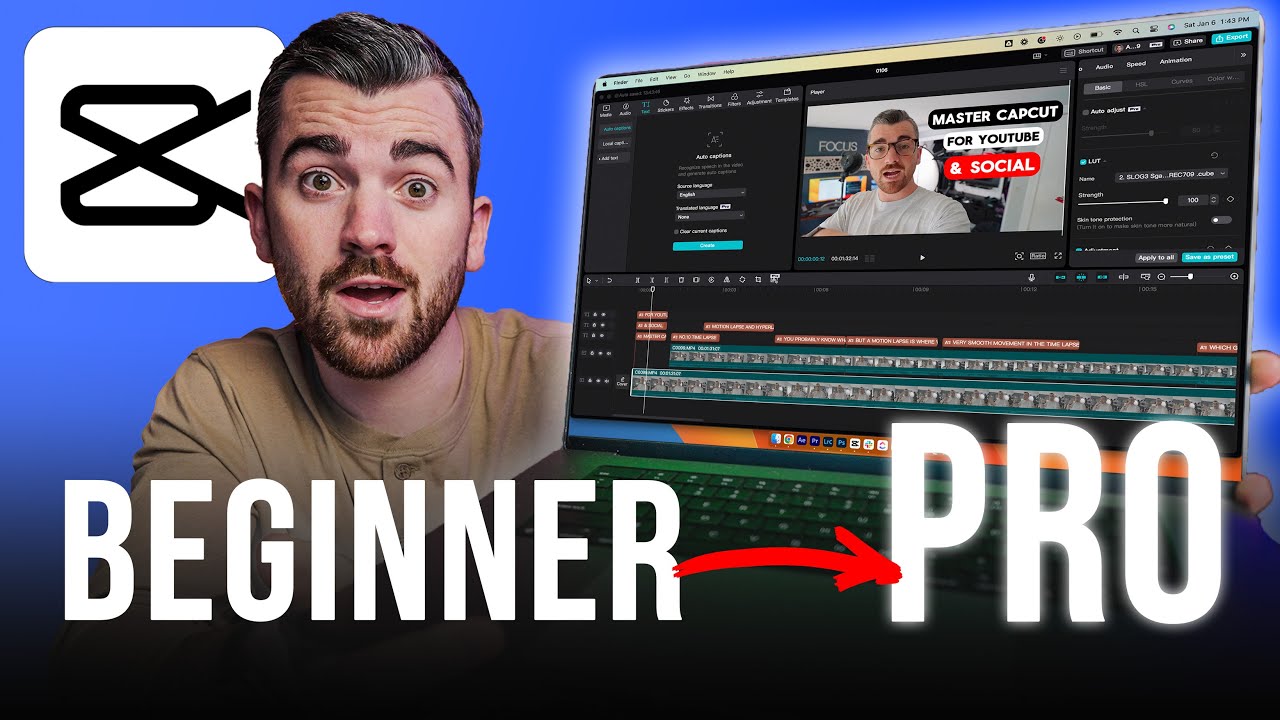 Mastering CapCut: A Comprehensive Video Editing Tutorial for Beginners ...