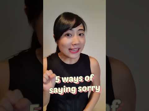 5 Ways to say SORRY in Japanese language #shors