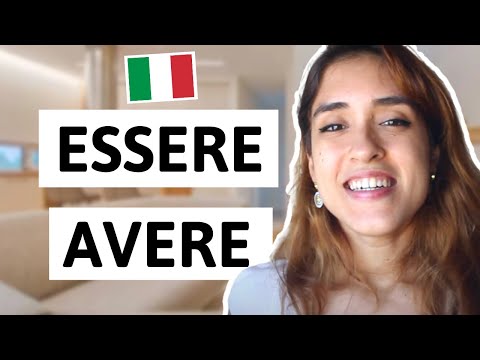 Os verbos ESSERE e AVERE no italiano! (Presente Indicativo)